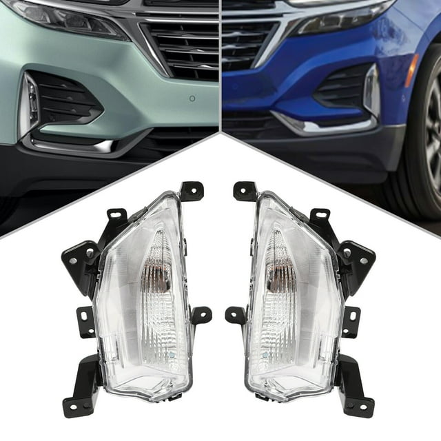 Miumaeov For 2022-2023 Chevrolet Equinox 1 Pair Fog Lamp Halogen DRL ...