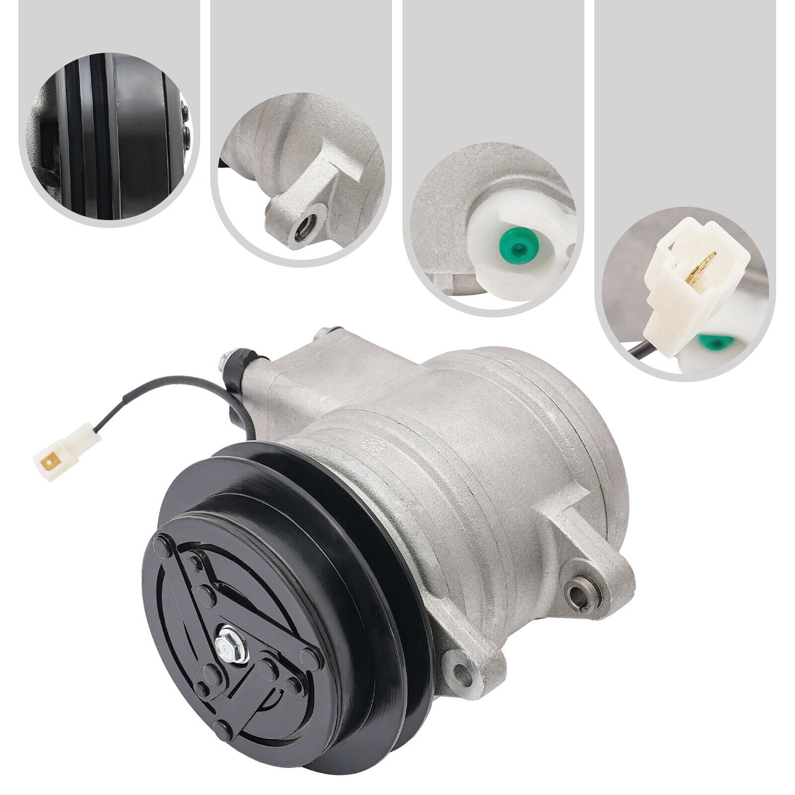 Miumaeov For OE Mahindra Tractor 4510 / 5010 2538 AC A/C Compressor ...