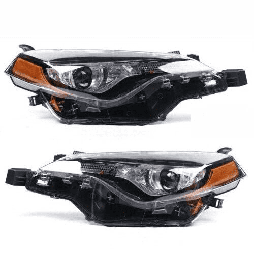 Miumaeov For Toyota Corolla L LE CE 2017-2019 Pair LED Headlights ...