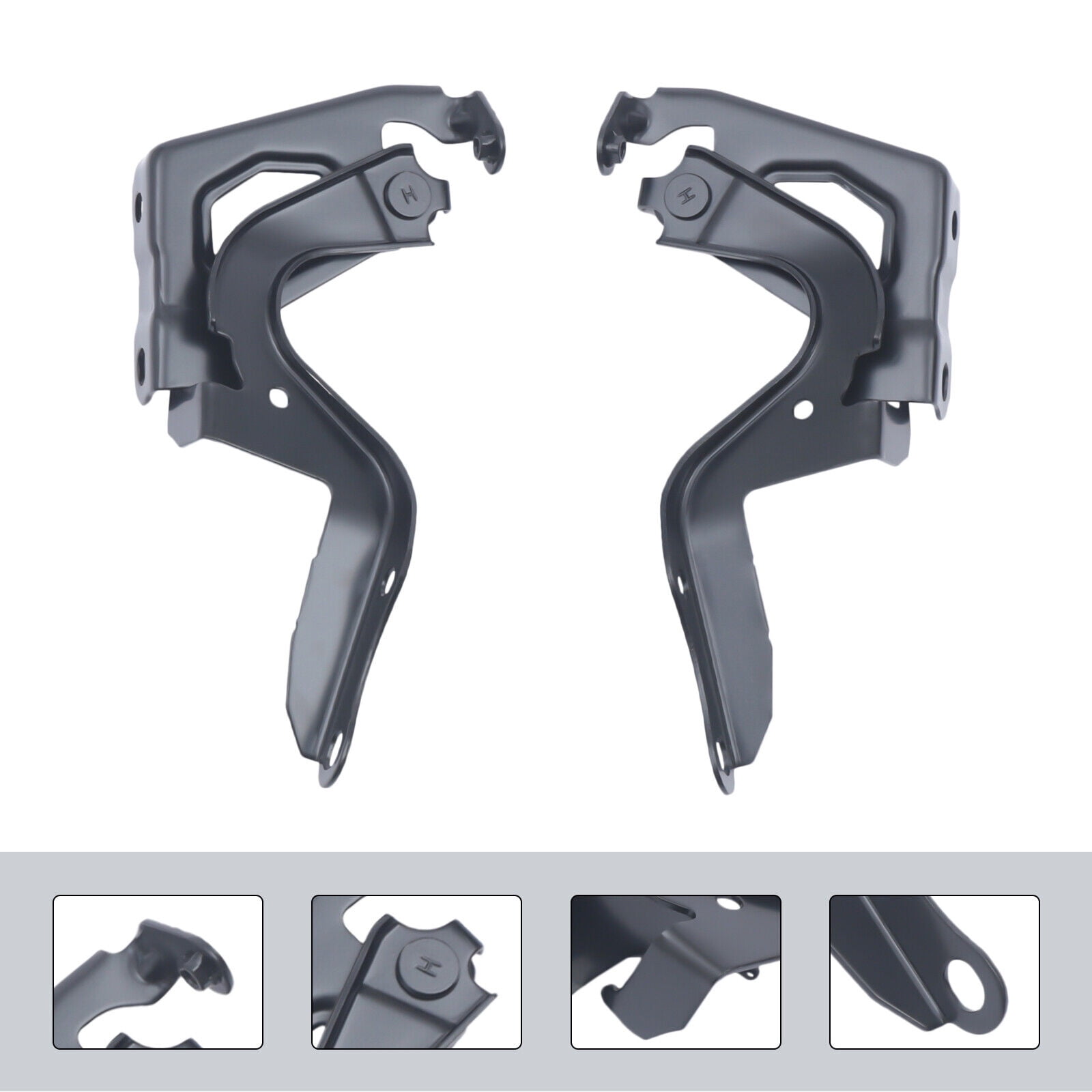 Miumaeov For Toyota RAV4 2013 2014 2015 2016 2017 2018 Pair Hood Hinges ...