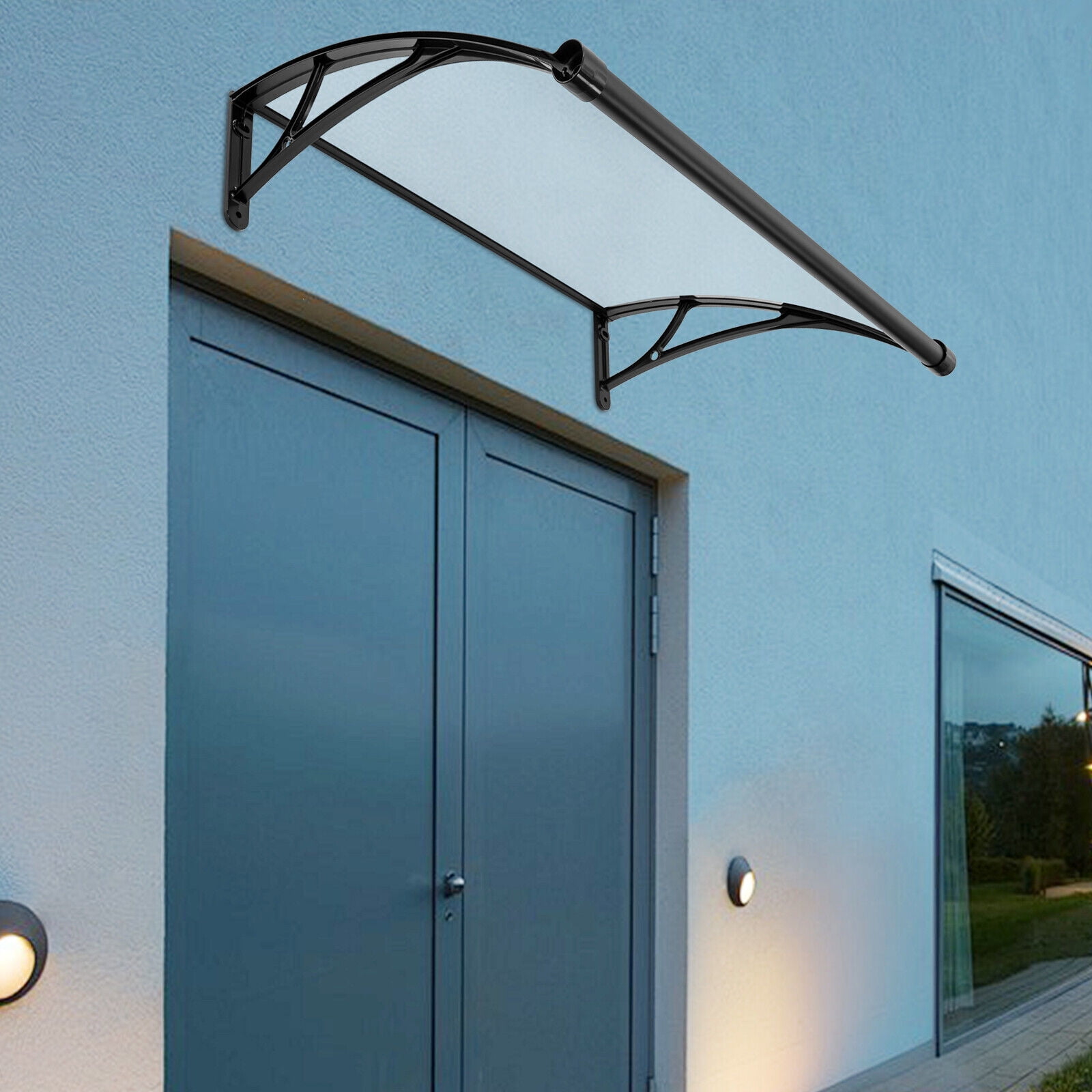 Miumaeov Front Doors/Windows Overhang Window Awning Canopy Patio Door ...