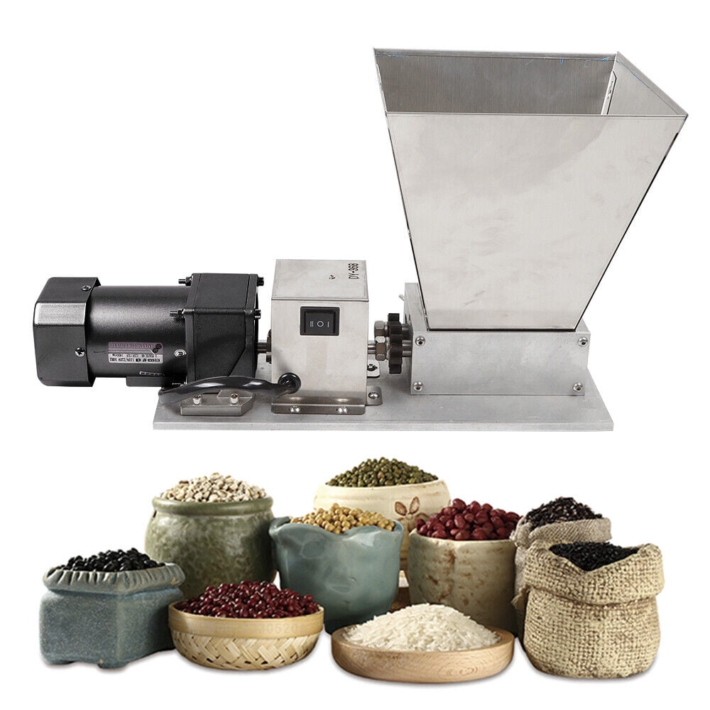 Miumaeov Grain Mill Electric Grain Grinder Homebrew Barley Grinder Malt ...