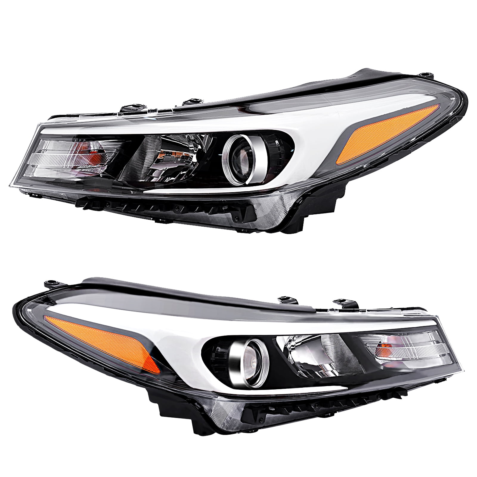 Miumaeov Halogen Headlight Assembly Front Headlights for 2017 2018Kia ...