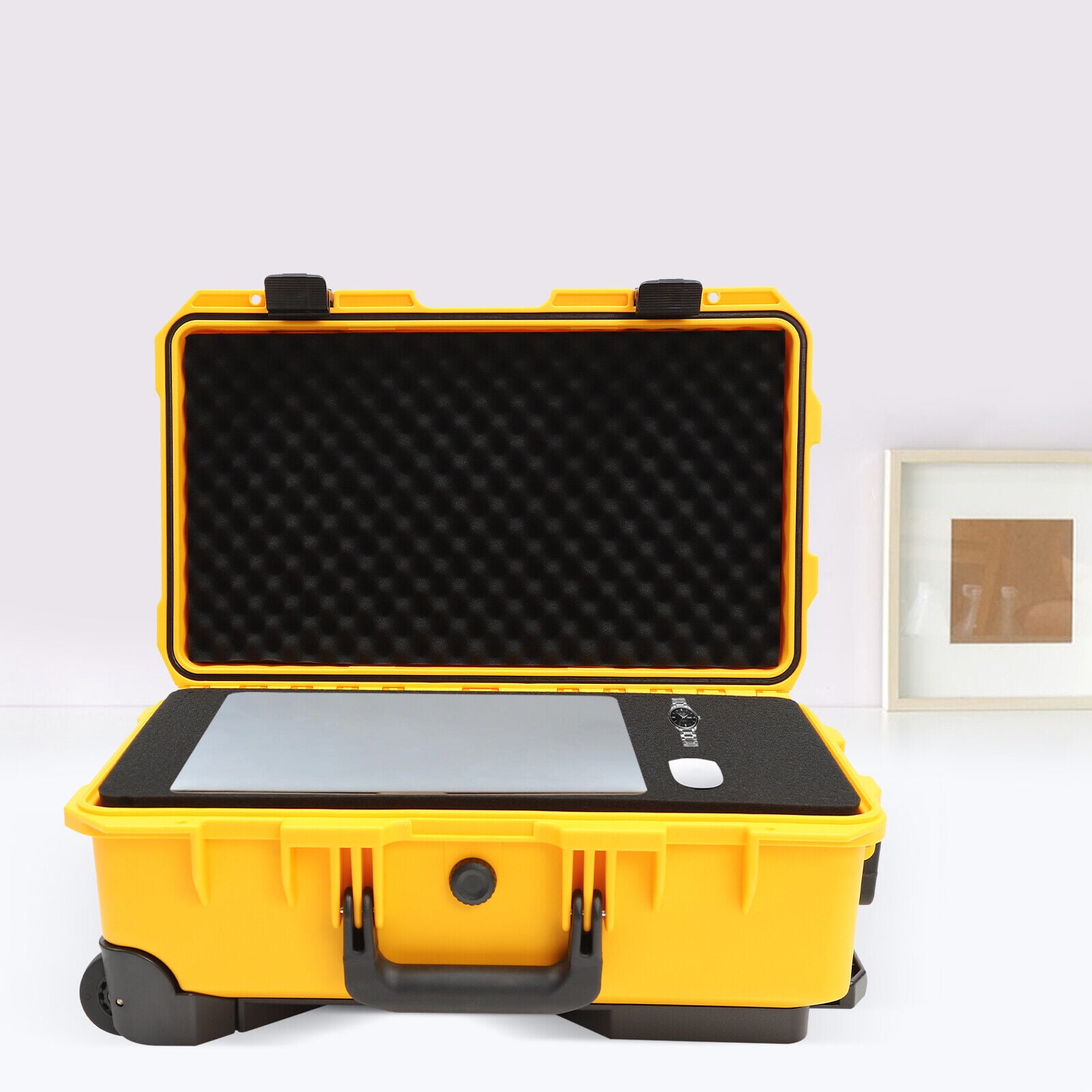 Miumaeov Hard Case with Foam Camera Case 22" Portable Foam Case IP67 ...