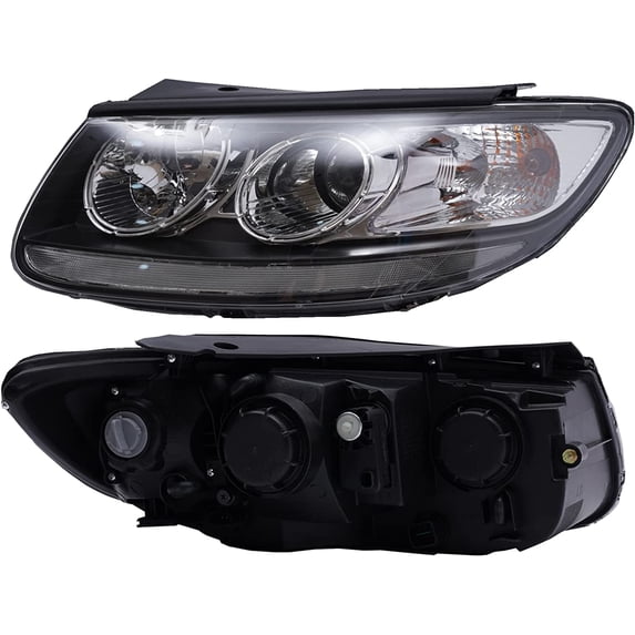 Hyundai Miumaeov Headlamp Assembly for 2007-2012 Santa Fe, Left Driver ...