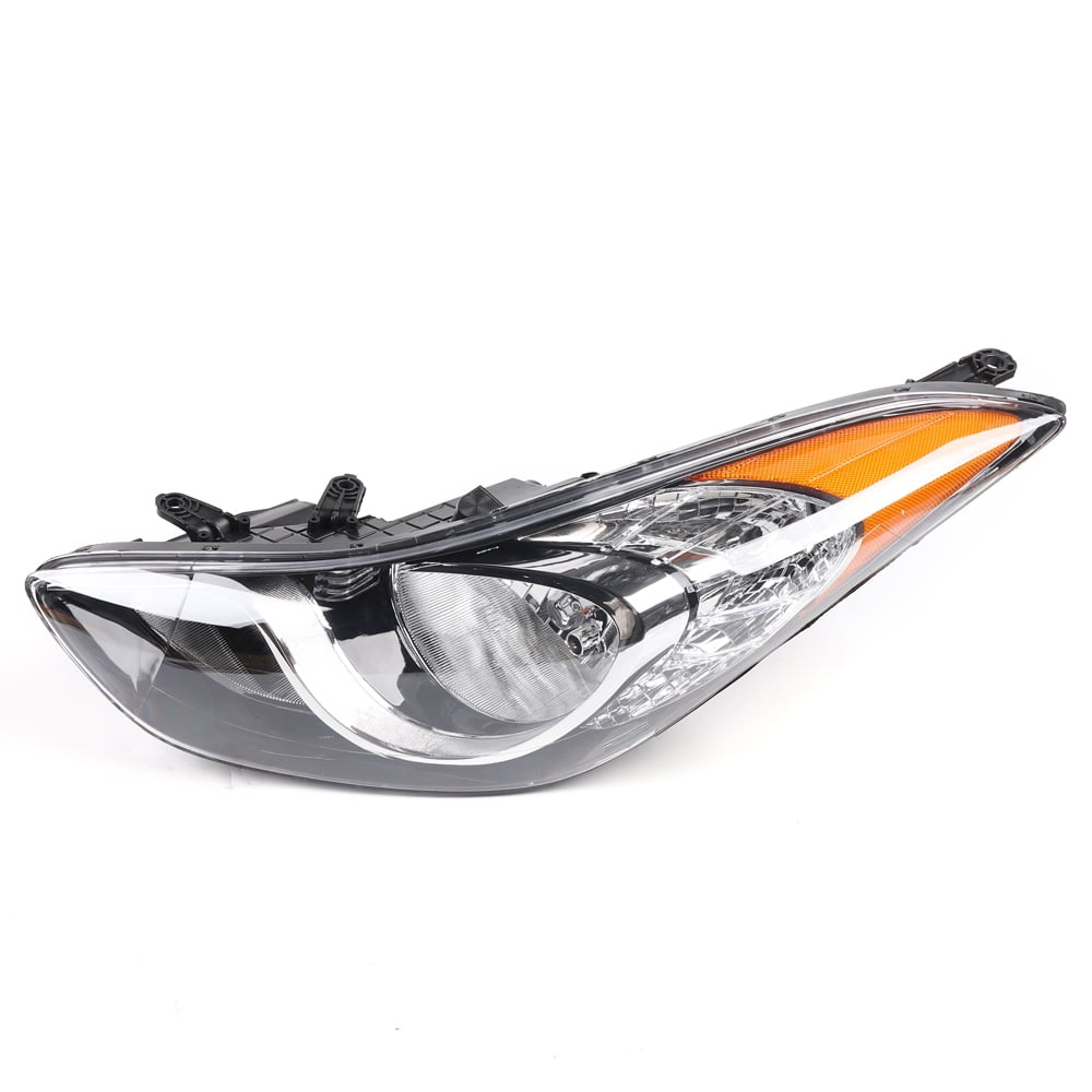 Miumaeov 2011-2013 Hyundai Elantra Headlight Assembly, Left Side, OEM ...