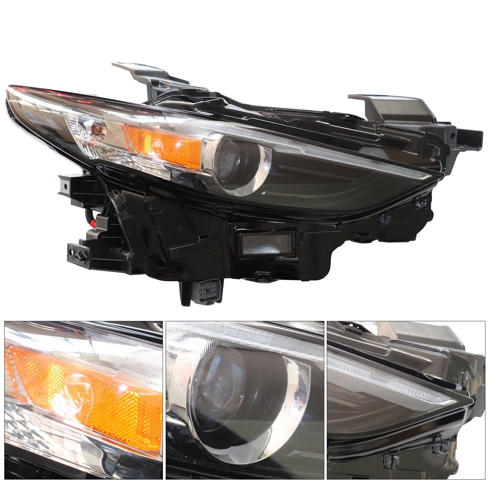 Miumaeov Headlights for 2019 2020 Mazda 3 Full LED Headlights Assembly ...