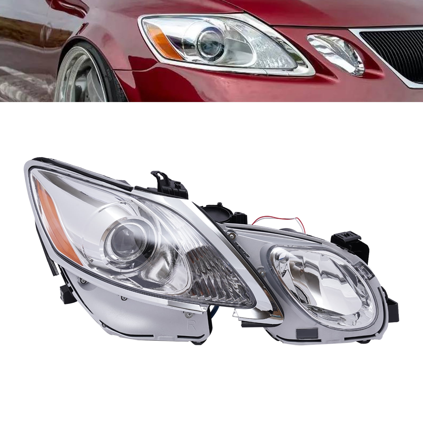 Miumaeov Headlights Compatible with 2006 2007 2008 2009 2010 2011Lexus ...