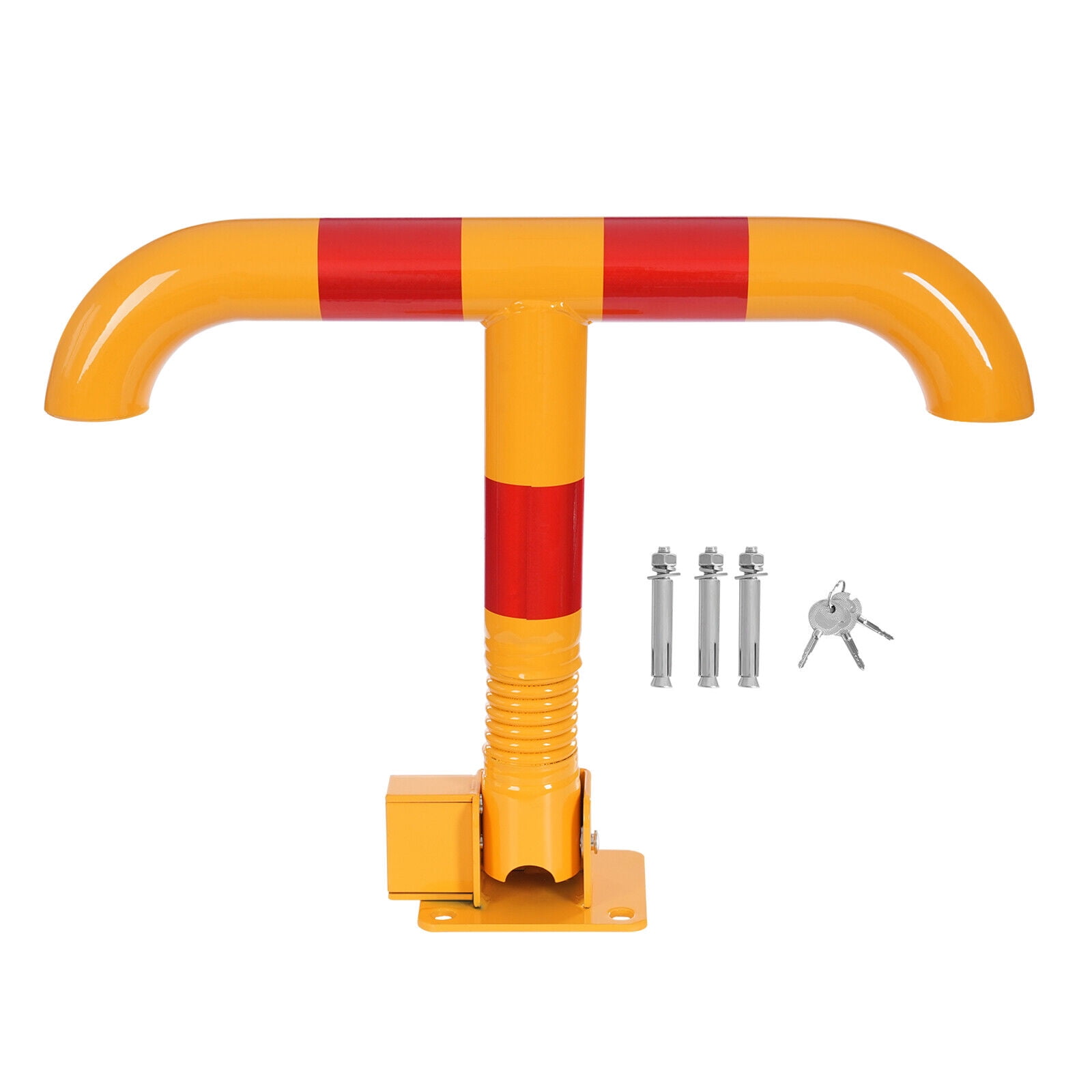 Miumaeov Heavy Duty Car Parking Lock Garage Lock T-folding Car Parking ...