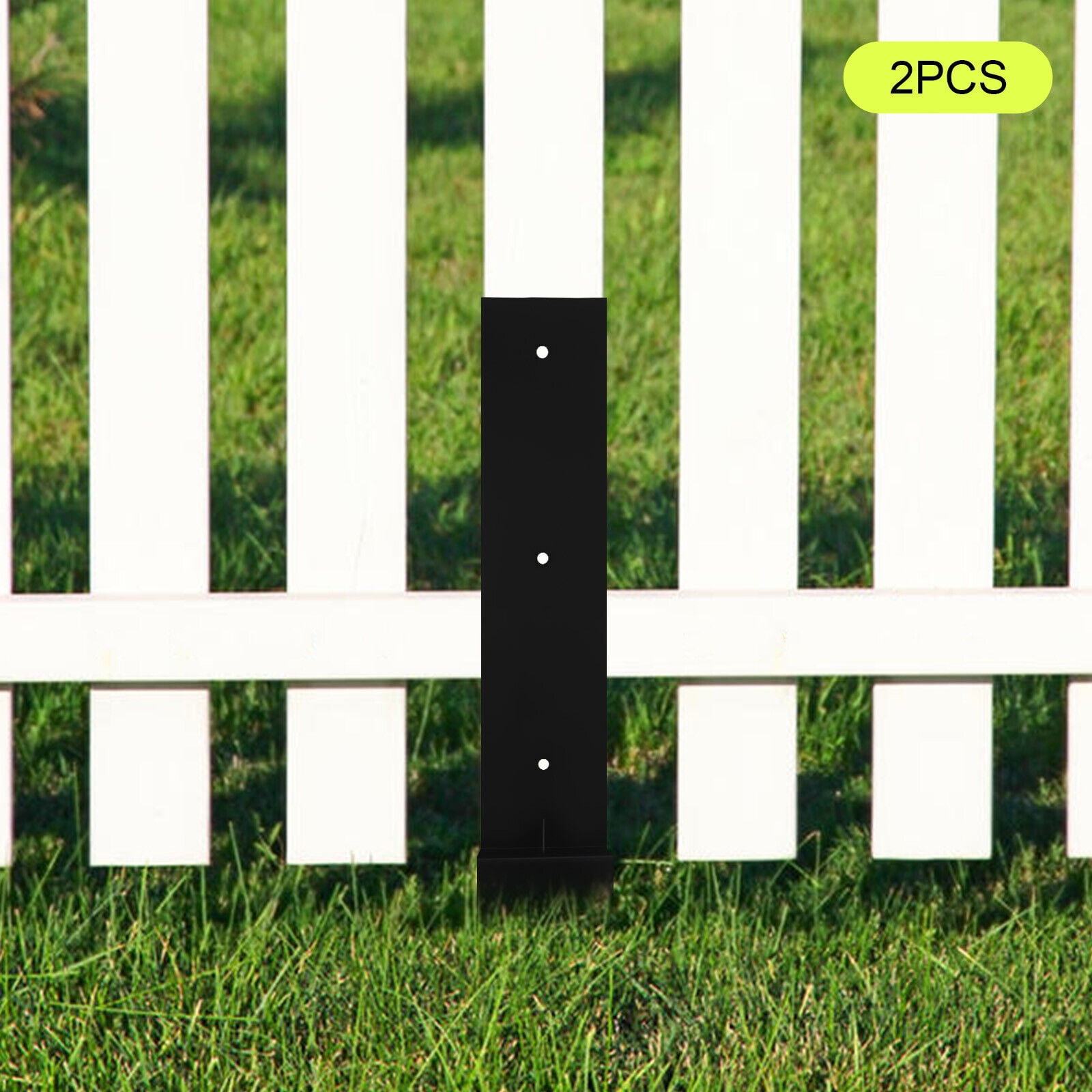 Miumaeov Heavy Duty Fence Post Repair Kit 2 Pack with Double Support ...