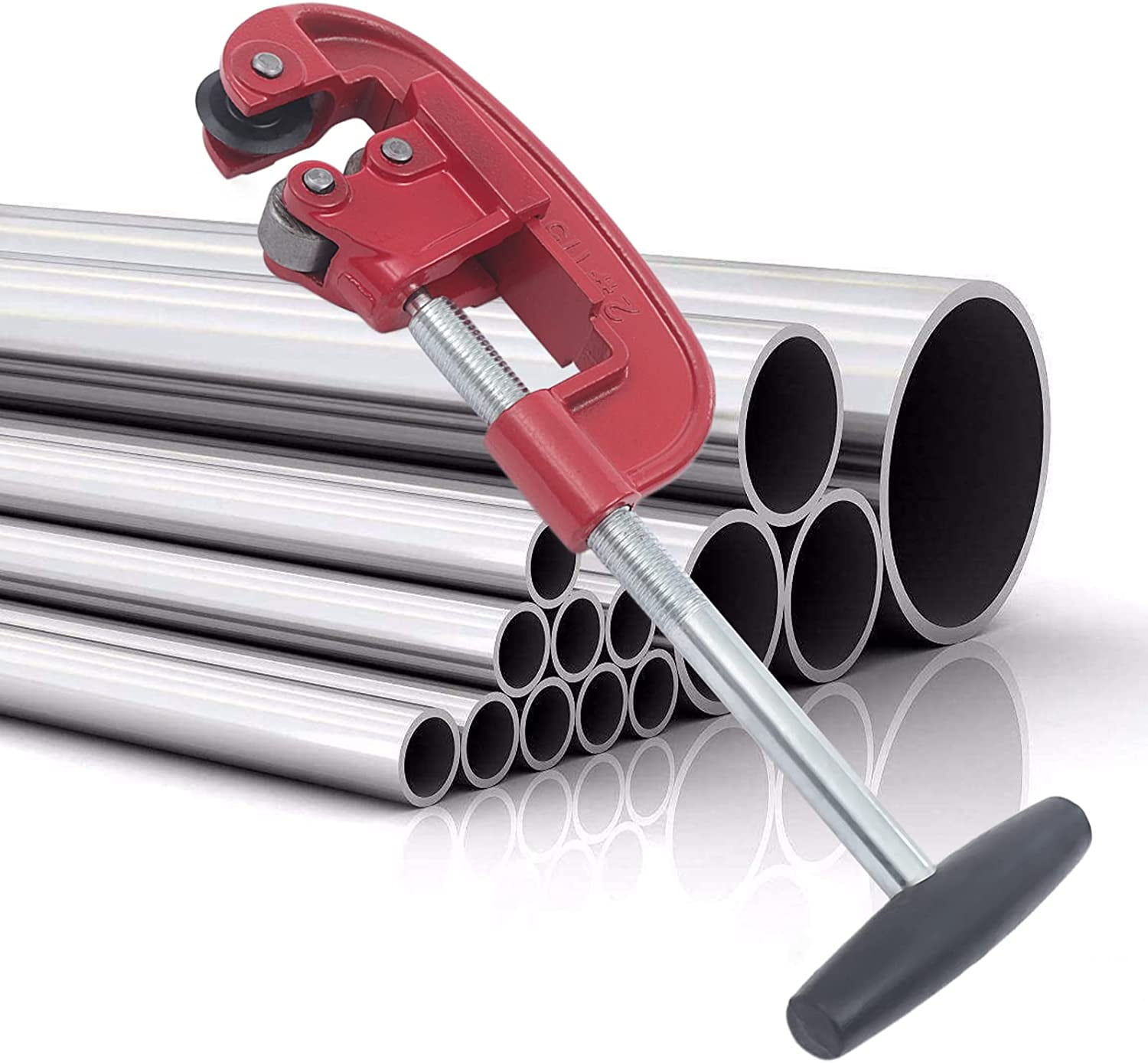 Miumaeov 2-inch Heavy Duty Pipe Cutter, Steel Tool for Various Pipe ...