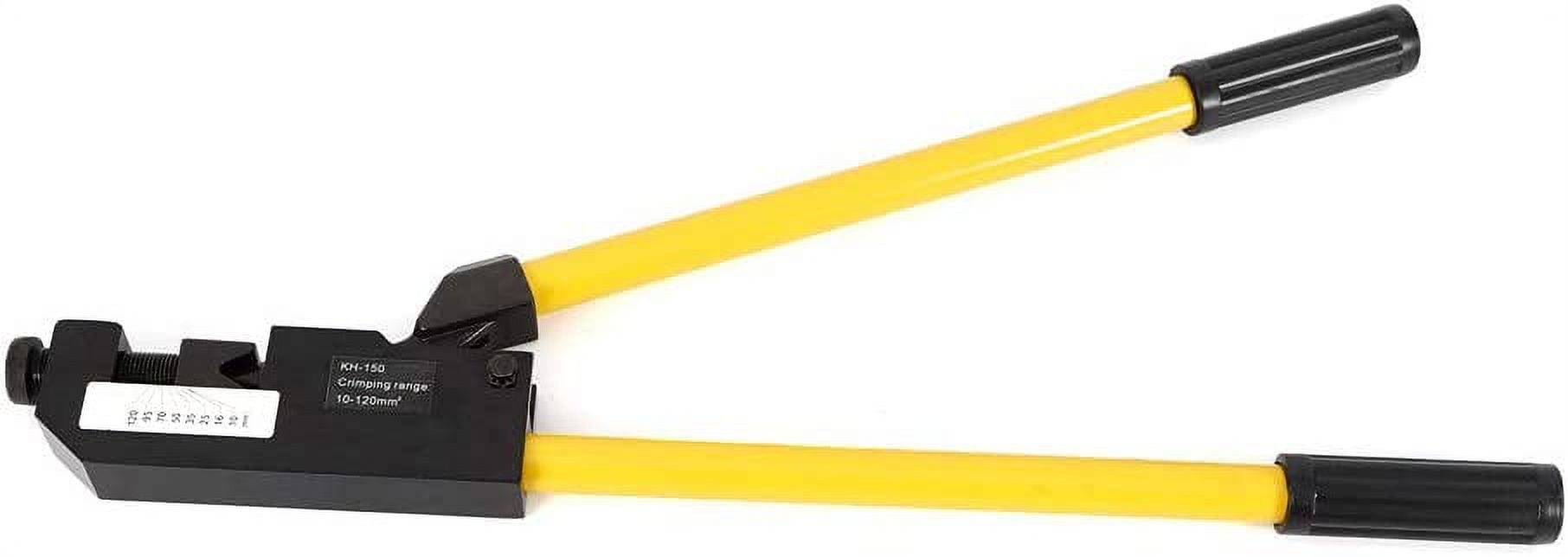 Miumaeov Heavy Duty Terminal Crimper, Wire Cable Lug Terminal Crimping ...