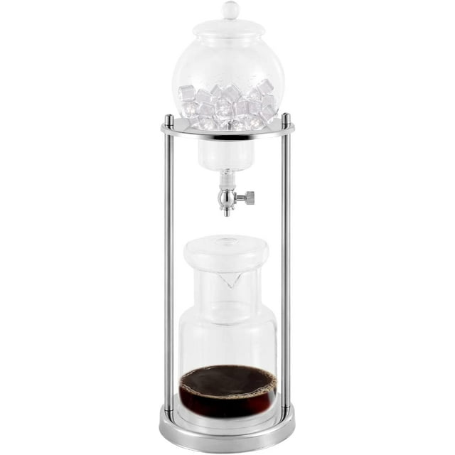 Miumaeov Iced Drip Coffee Maker,Cold Brew Drip Tower Iced Coffee Maker ...