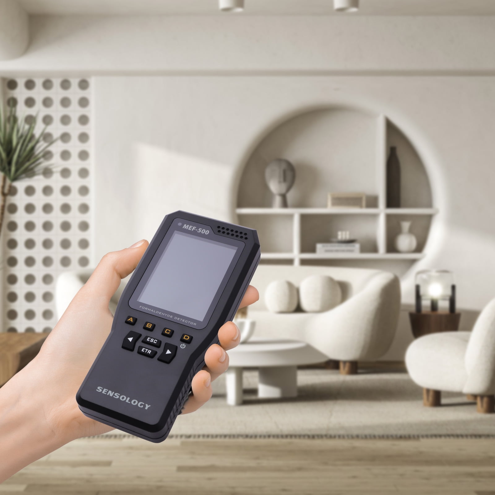 Miumaeov Indoor Air Quality Monitor, Formaldehyde Detector, Pollution ...