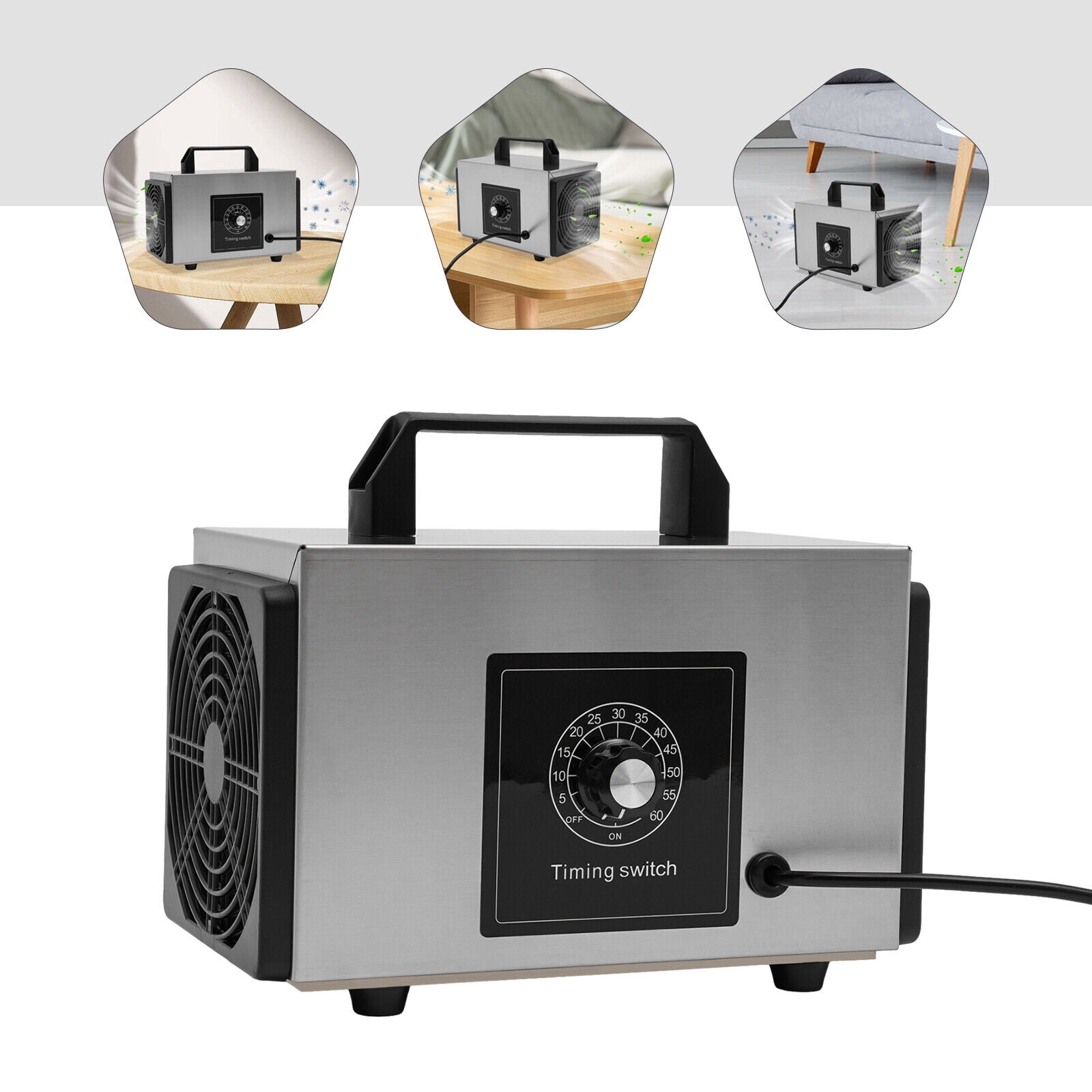Miumaeov Industrial Ozone Generator High Capacity Home Ozone Machine ...