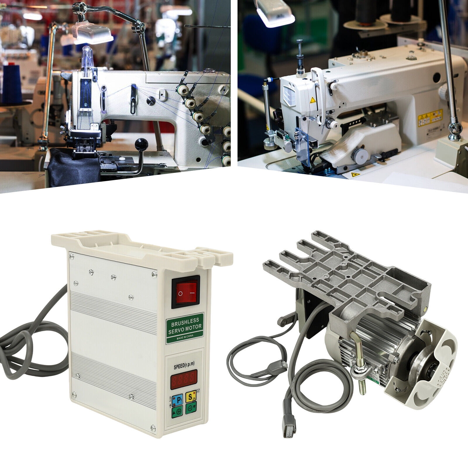 Miumaeov Industrial Sewing Machine Servo Motor Brushless Motor For Sew ...