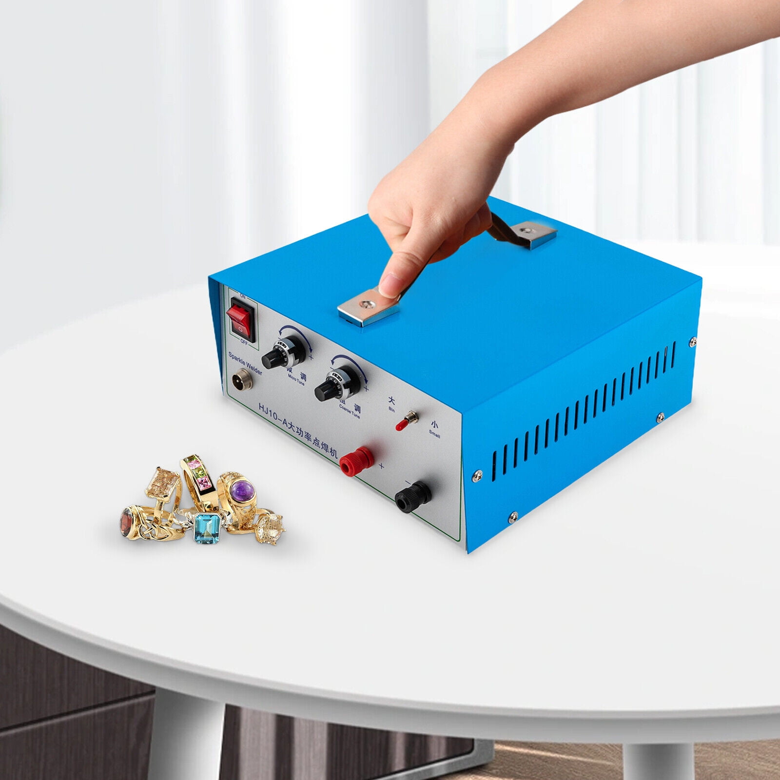 Miumaeov Jewelry Spot Welding Machine 500W 100A Pulse Sparkle Spot ...