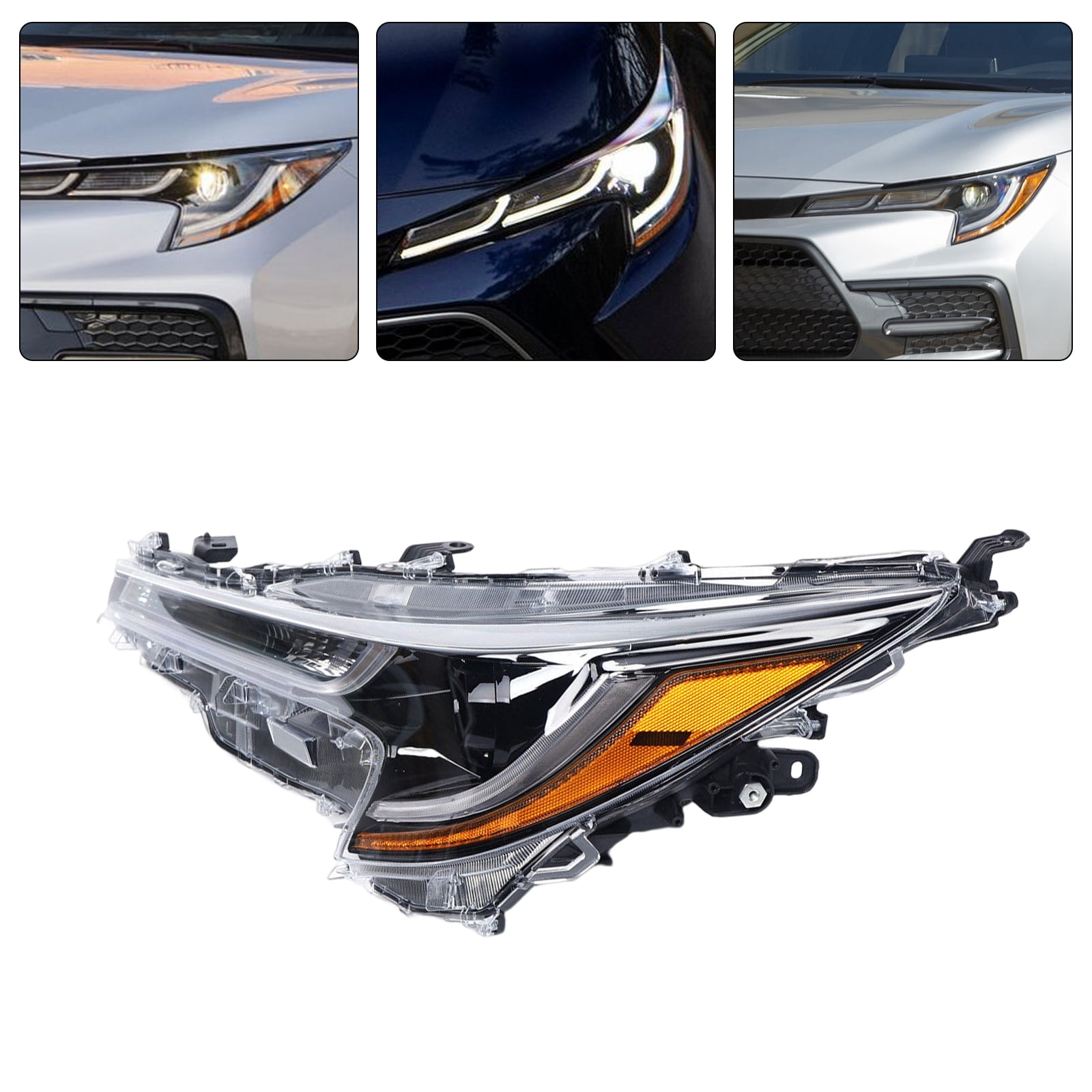 Miumaeov LH LED Headlight Headlamp Fit for 2019 2020 2021 ...