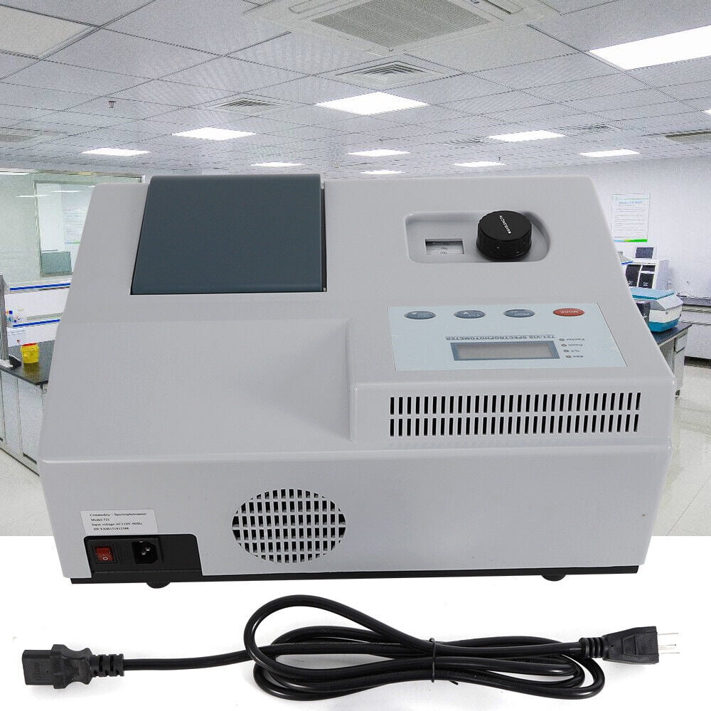 Miumaeov Lab Visible Spectrophotometer Spectrometer 350-1020nm Digital ...