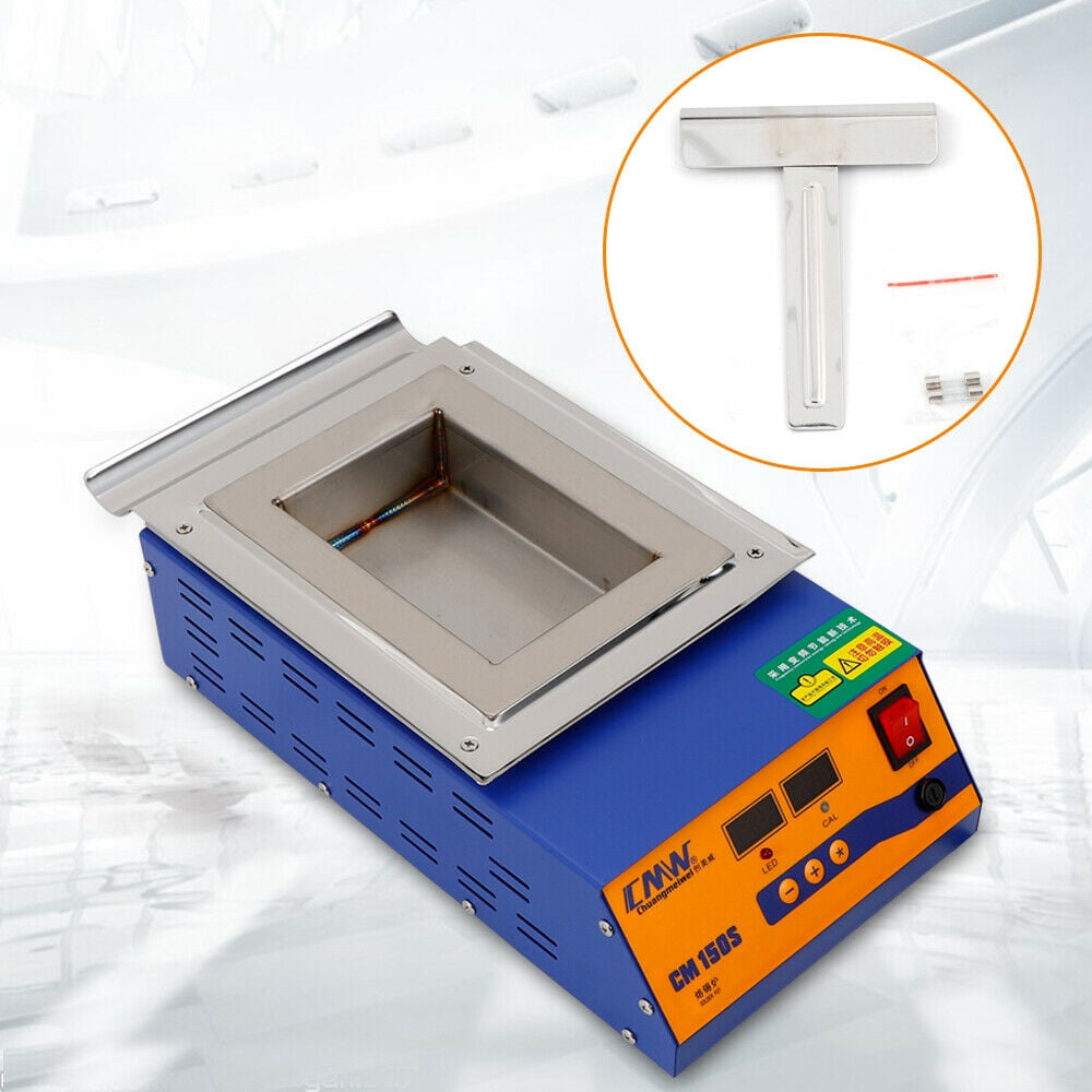 Miumaeov Lead Free Solder Pot 110V 900W Soldering Bath Titanium Plate ...