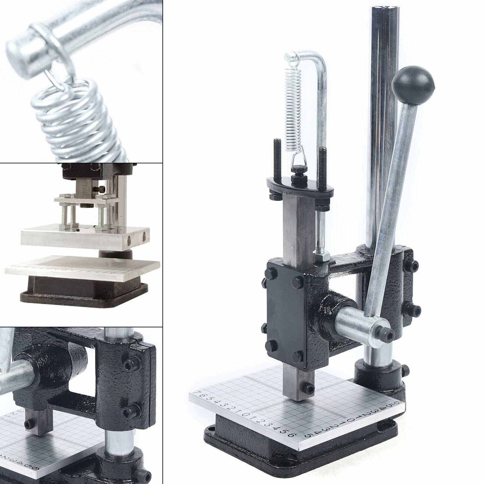 Miumaeov Leather Hole Puncher DIY Leather Cutting Imprinting Machine ...