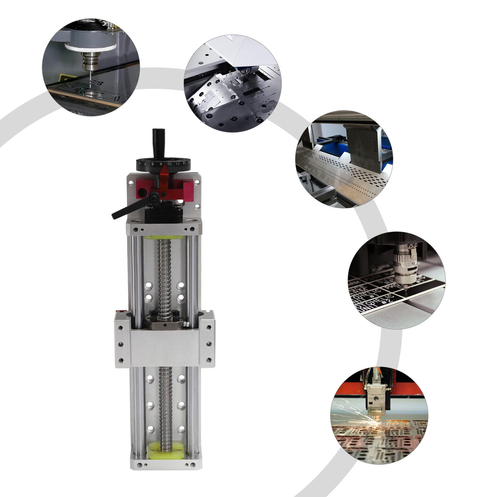 Miumaeov Linear Stage Actuator Travel for CNC 3D Printer Router Controller 100/200mm Ballscrew ...