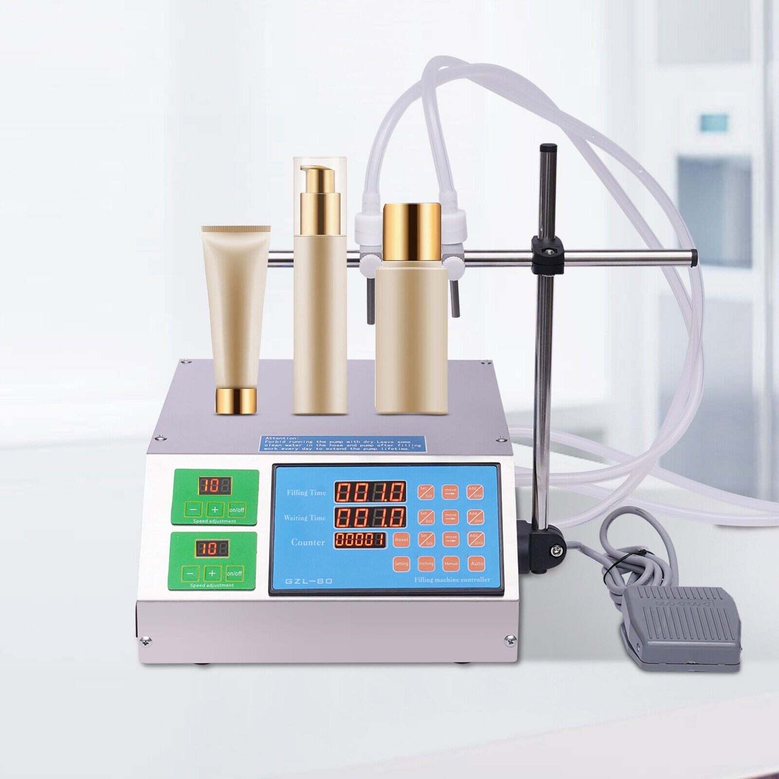 Miumaeov Liquid Filling Machine Automatic Bottle Filler Machine 1-135 ...