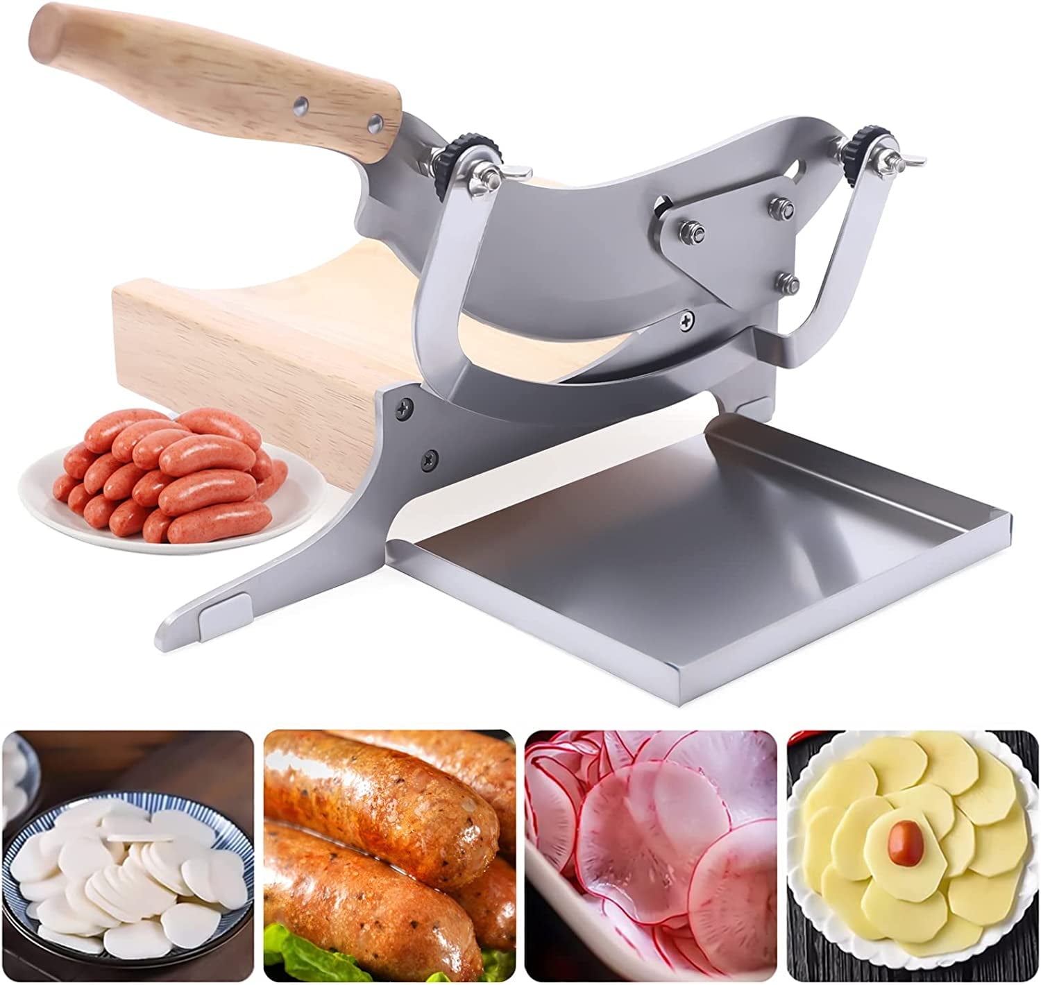 Miumaeov Manual Chinese Medicine Slicer, Manual Bones and Frozen Meat ...
