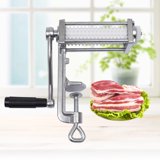 Miumaeov Manual Meat Tenderizer Hand Crank Flatten butchers Tool Cuber ...