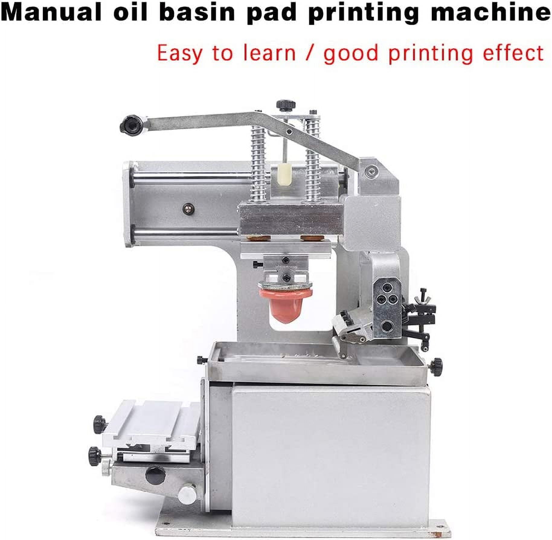 Miumaeov Manual Pad Printer Single Color Pad Printer Printing Machine ...
