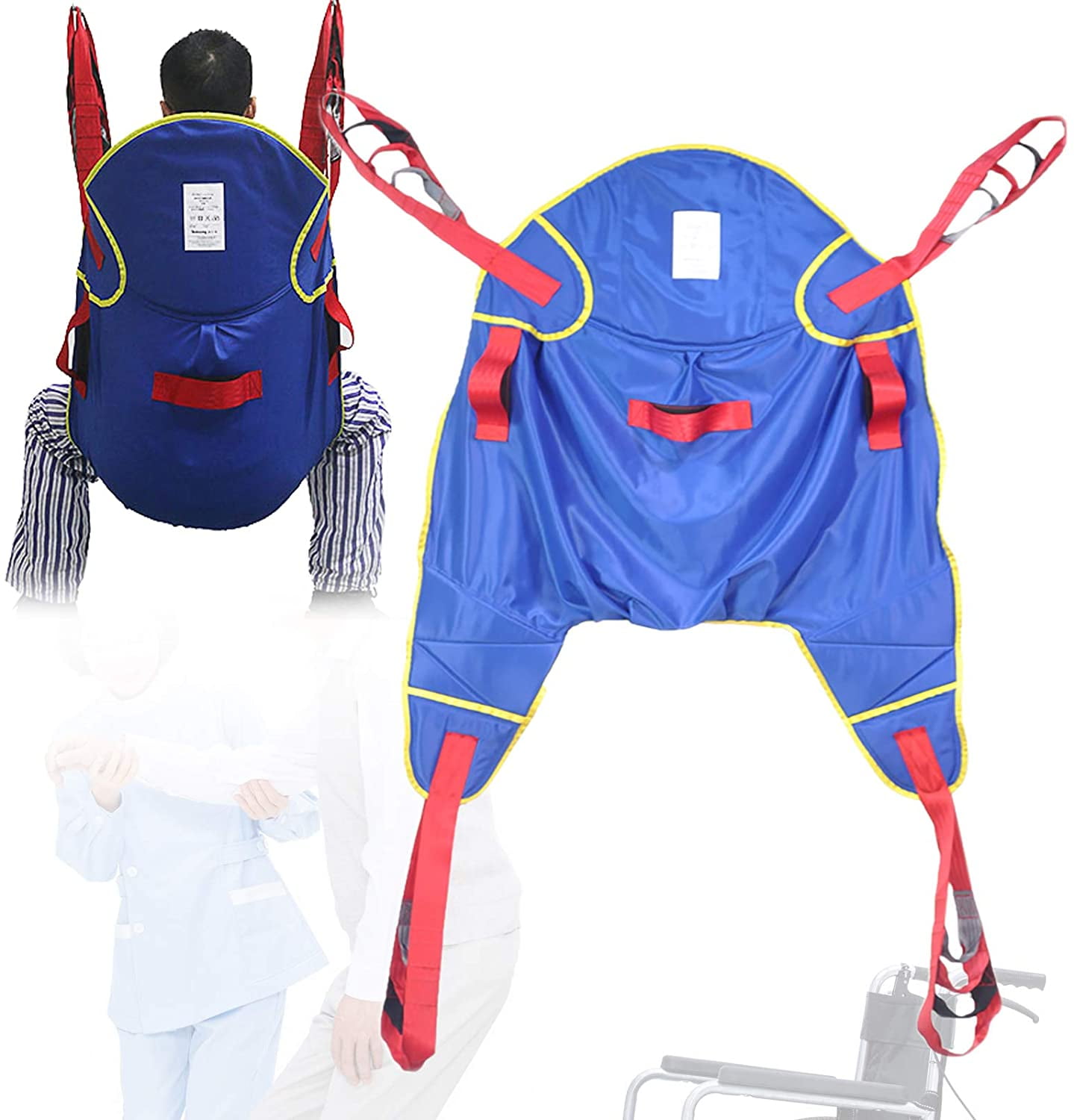 Miumaeov Medical Full Body Patient Lift Sling/Proactive Nurse/Hoyer ...