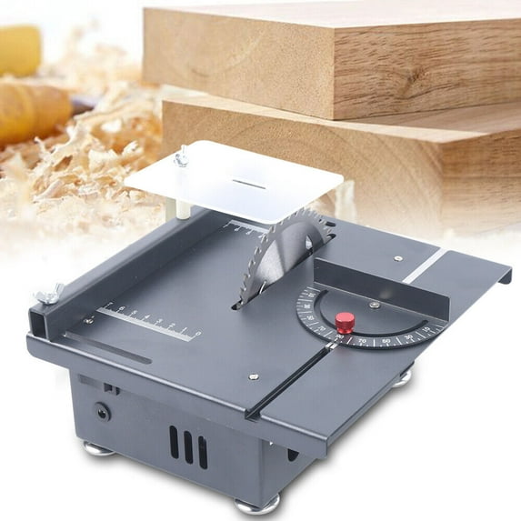 Miumaeov Mini Electric Table Saw Precision Bench Top Saw Circular Blade ...