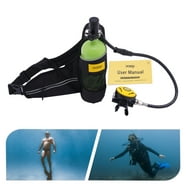 DIDEEP 1L Mini Scuba Kit, Portable Oxygen Tank, Underwater Gear, USA ...