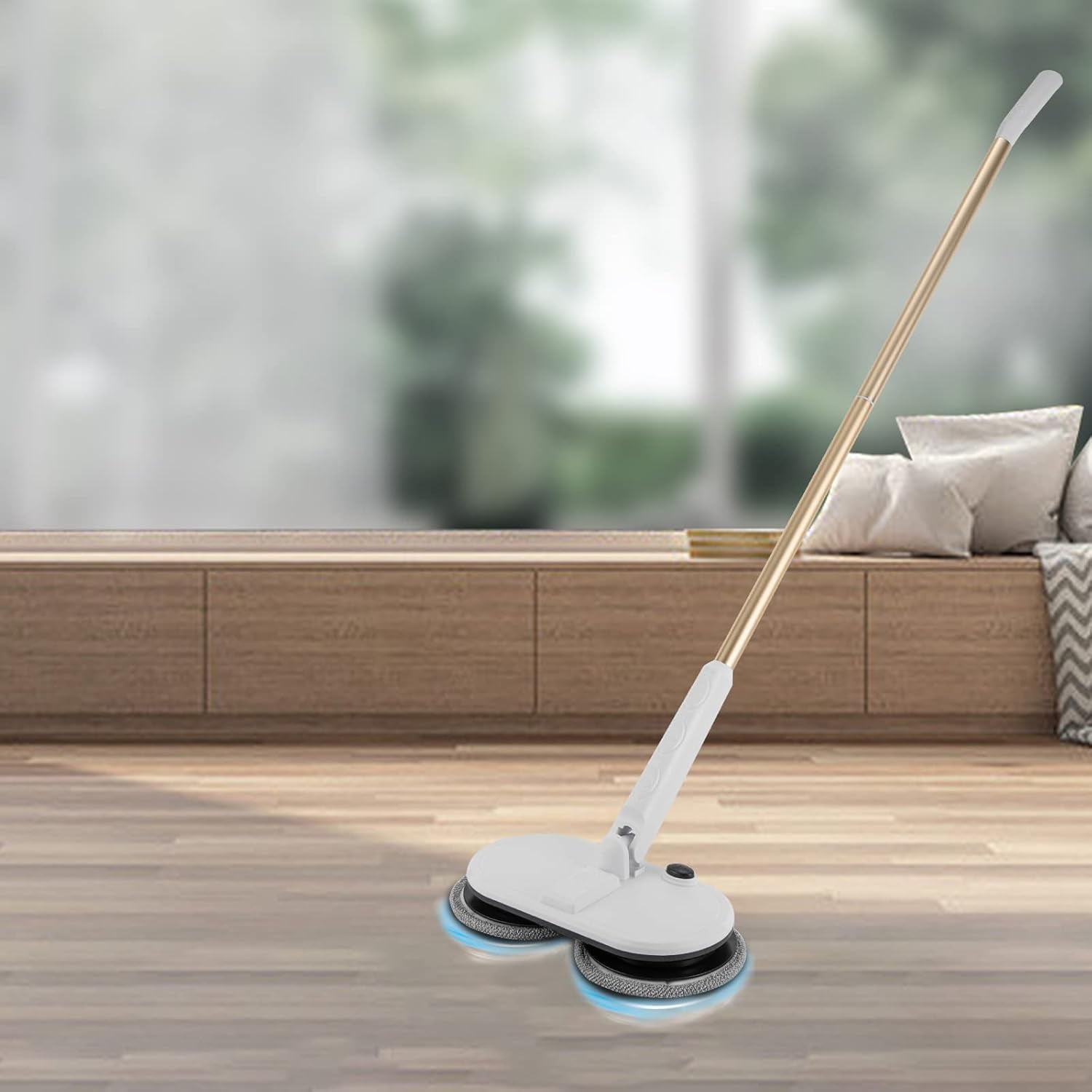Miumaeov Mop Eletric Moips for Floor Cleaing, Eletric Spin Moips for ...