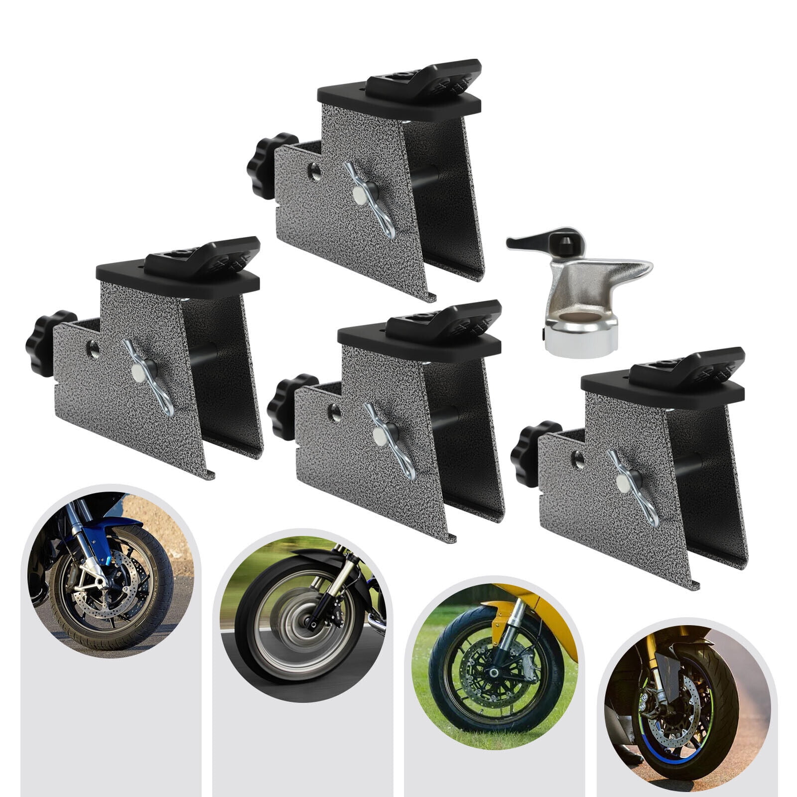 Miumaeov Motorcycle Tire Changer Machine Accessories 4pcs ATV Wheel Rim ...