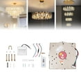 Miumaeov Motorized Chandelier Hoist Lift System with Remote and Wall ...