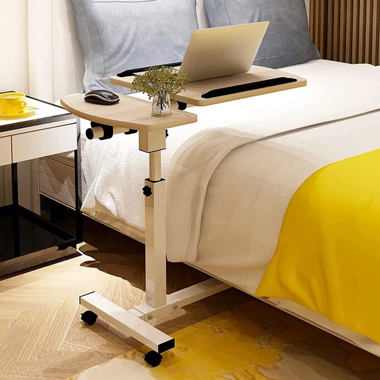 Miumaeov Movable Lifting Table for Home Office, Desk Rolling Height ...