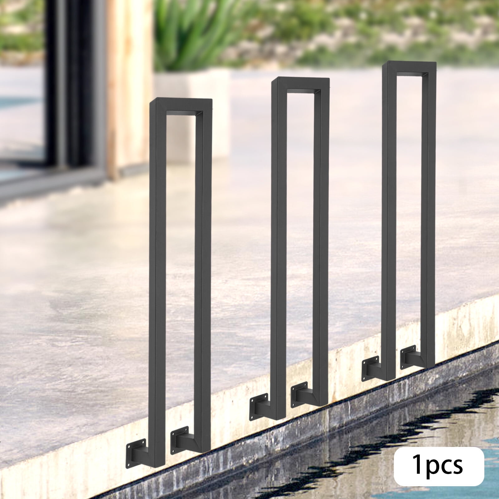 Miumaeov N-shaped Side Mount Stair Railing Hand Rail Guardrail ...