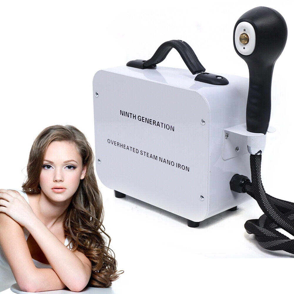 Miumaeov Nano Hair Steamer 1200W Professional Desktop Blue Light ...