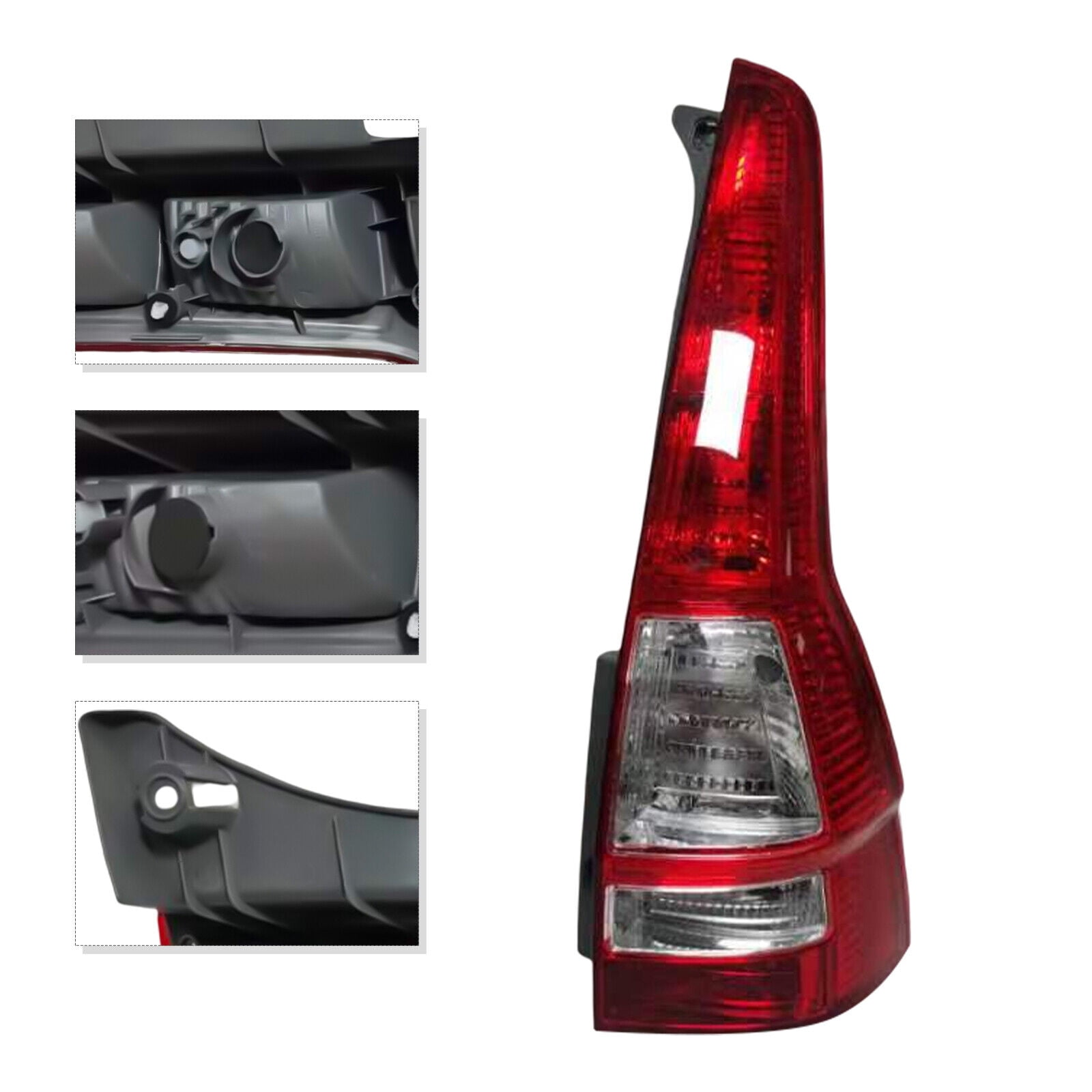 Miumaeov Passenger Side Tail Light Right Rear Lamp For 2007-2011 Honda ...