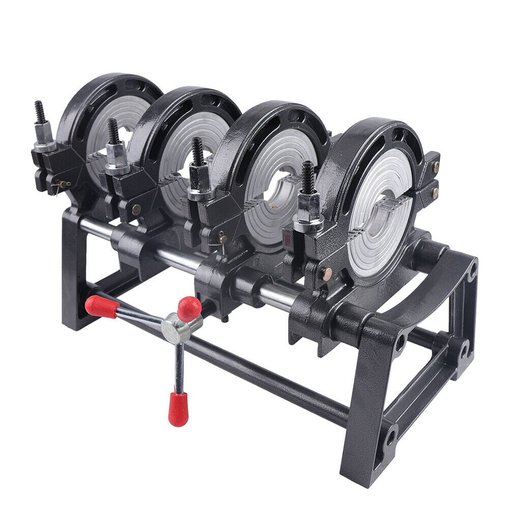 Miumaeov Pipe Welder Electric Tube Butt Fusion Welding Machine with 4 Clamps Hot Melt Solder for ...