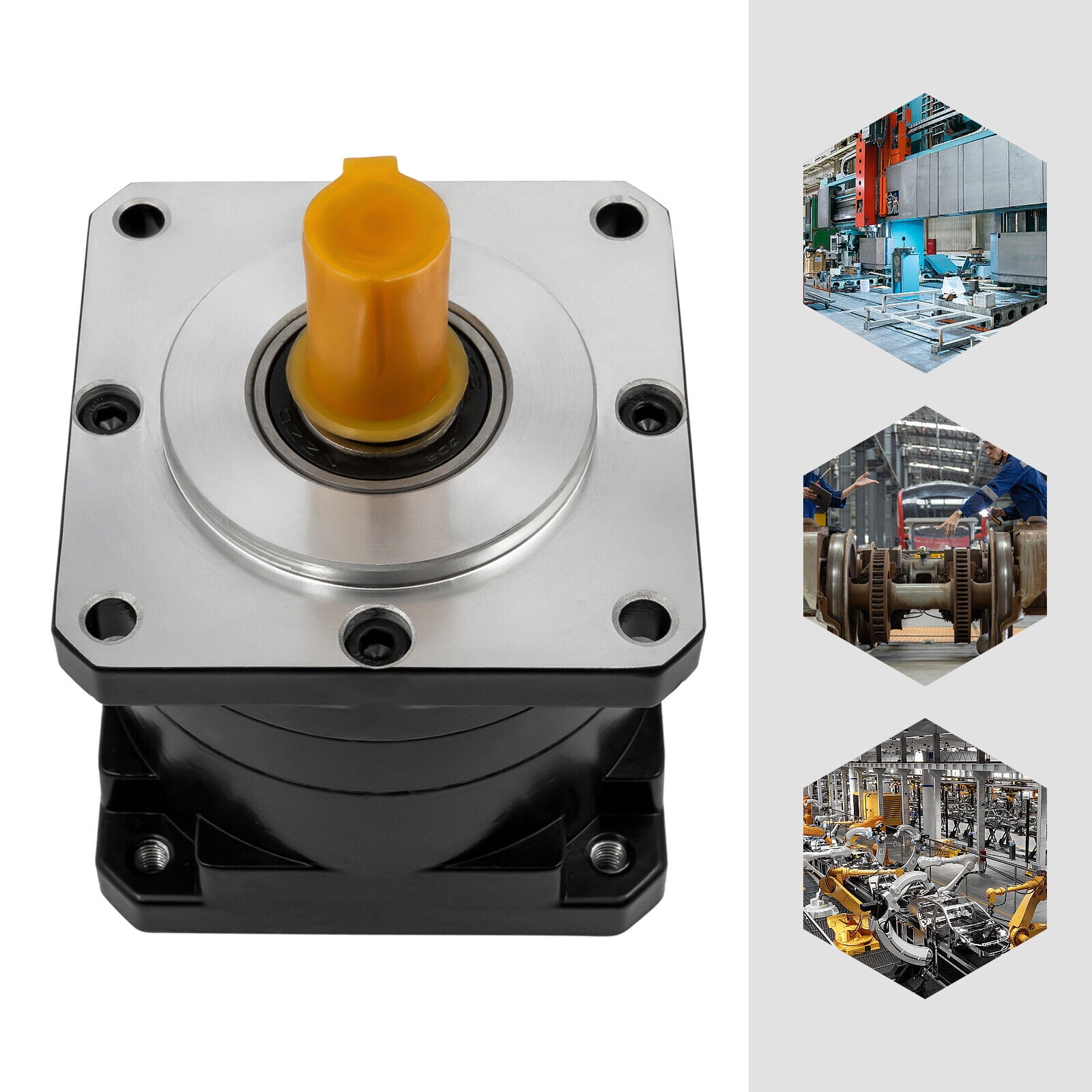 Miumaeov Planetary Gearbox Gear Head Speed Reducer Gearbox 6:1 3000RPM For CNC Nema34 Stepper ...