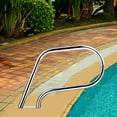 Miumaeov Pool Rail Stainless Steel Pool Railing Swimming Pool Handrail ...