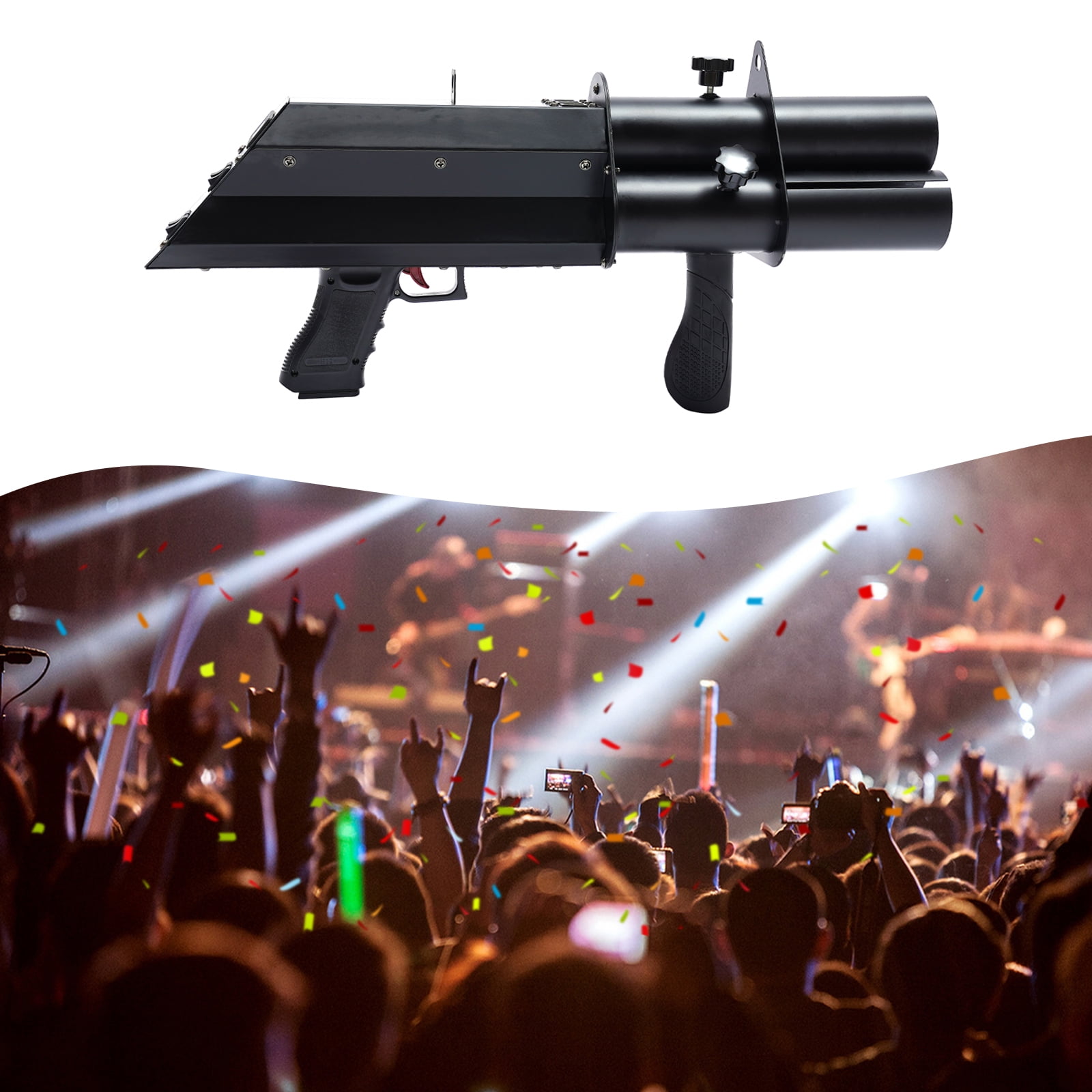 Miumaeov Professional Confetti Launcher 110V Handheld Confetti Spraying ...