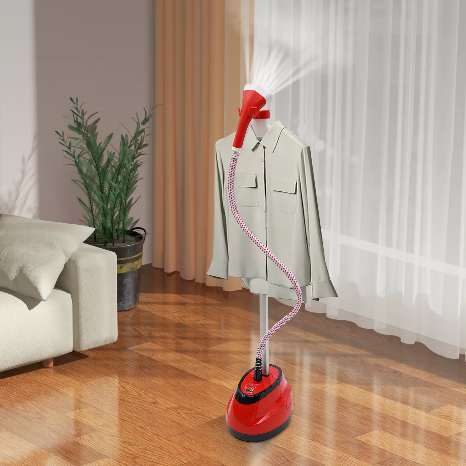 Miumaeov Professional Steamer Standing Cloth Ironing Steamer Clothes ...