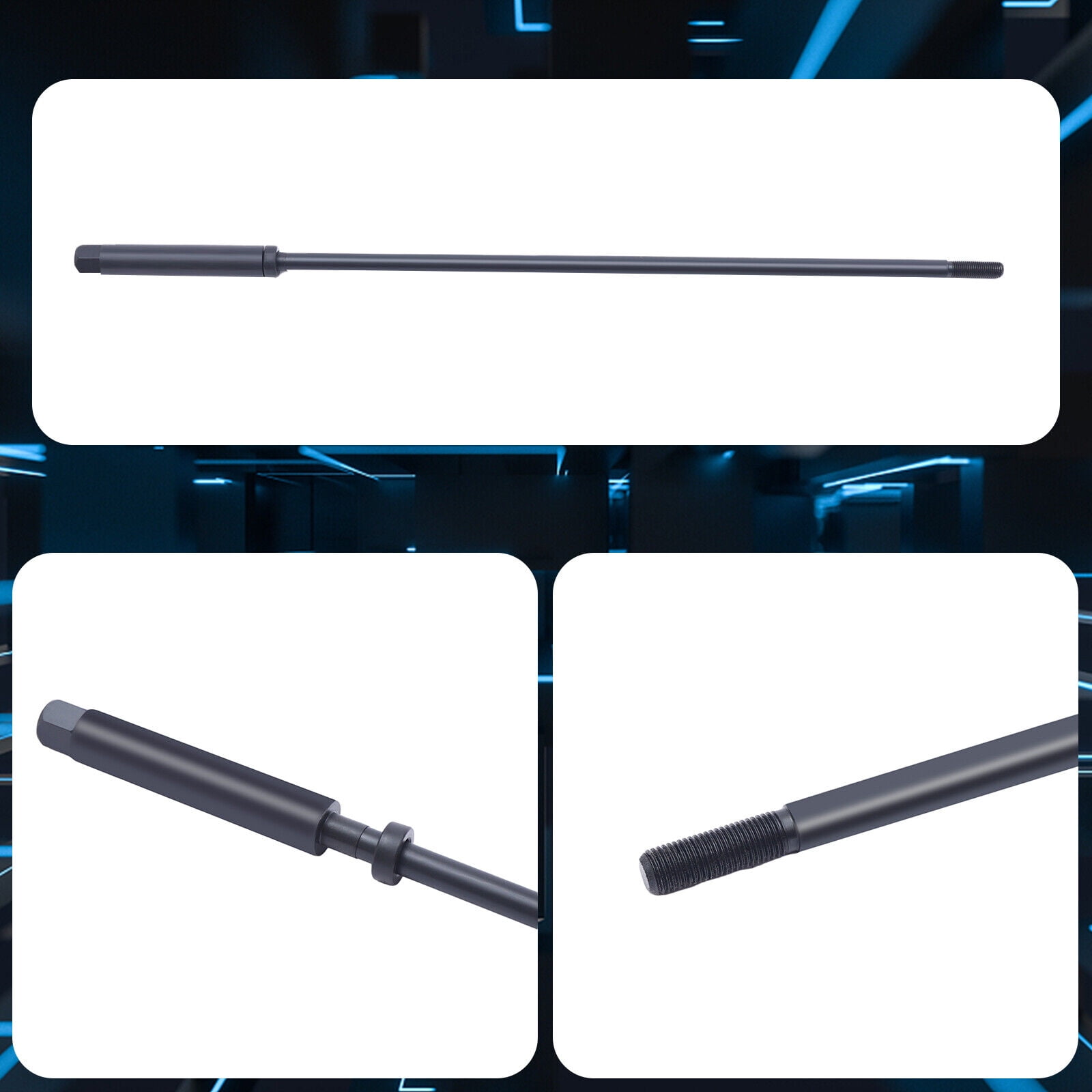 Miumaeov R8 Milling Machine Pull Rod 7/16 Thread R8 Draw Bar Overall ...