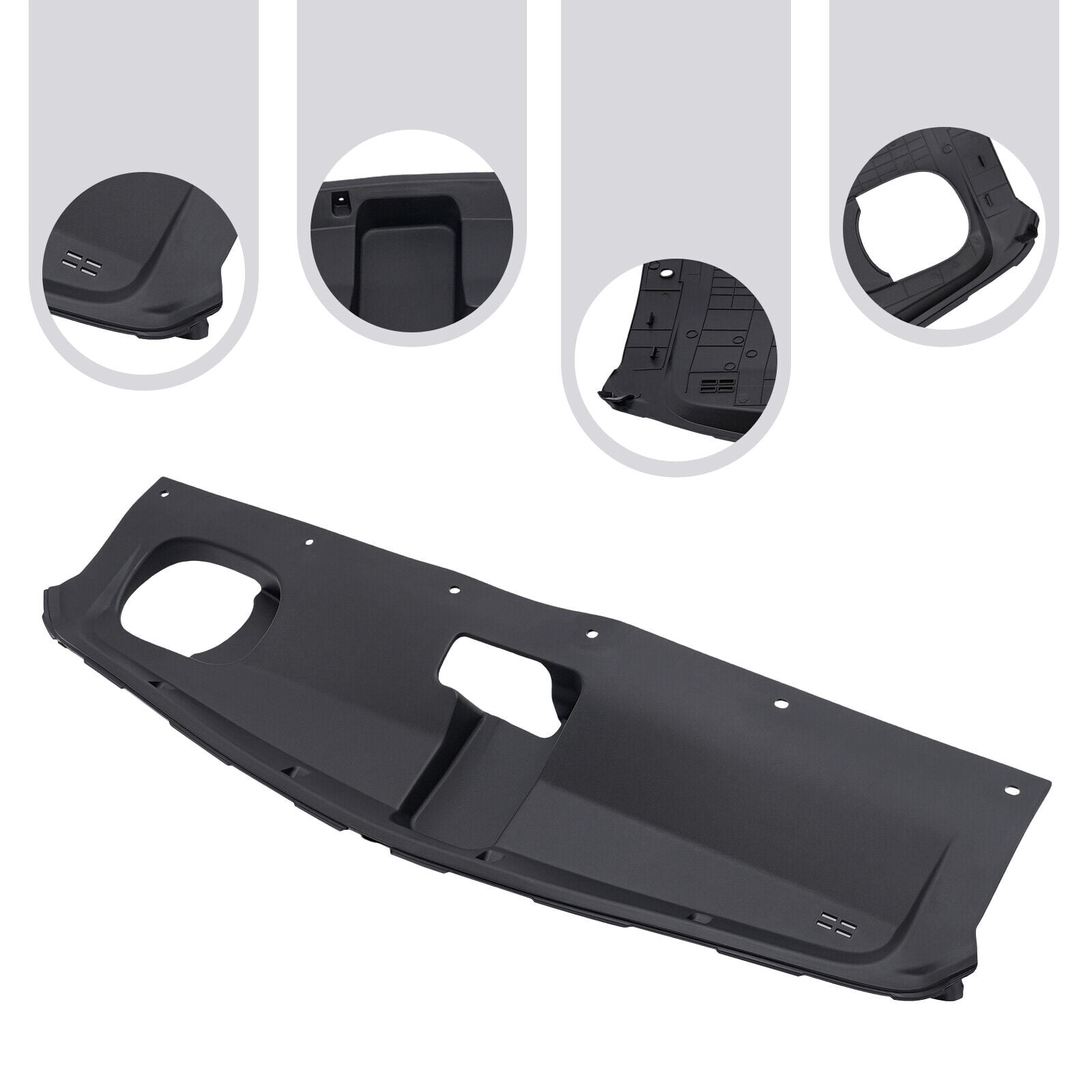 Miumaeov Radiator Grille Upper Cover Radiator Shell Fits for 2016 2017 ...