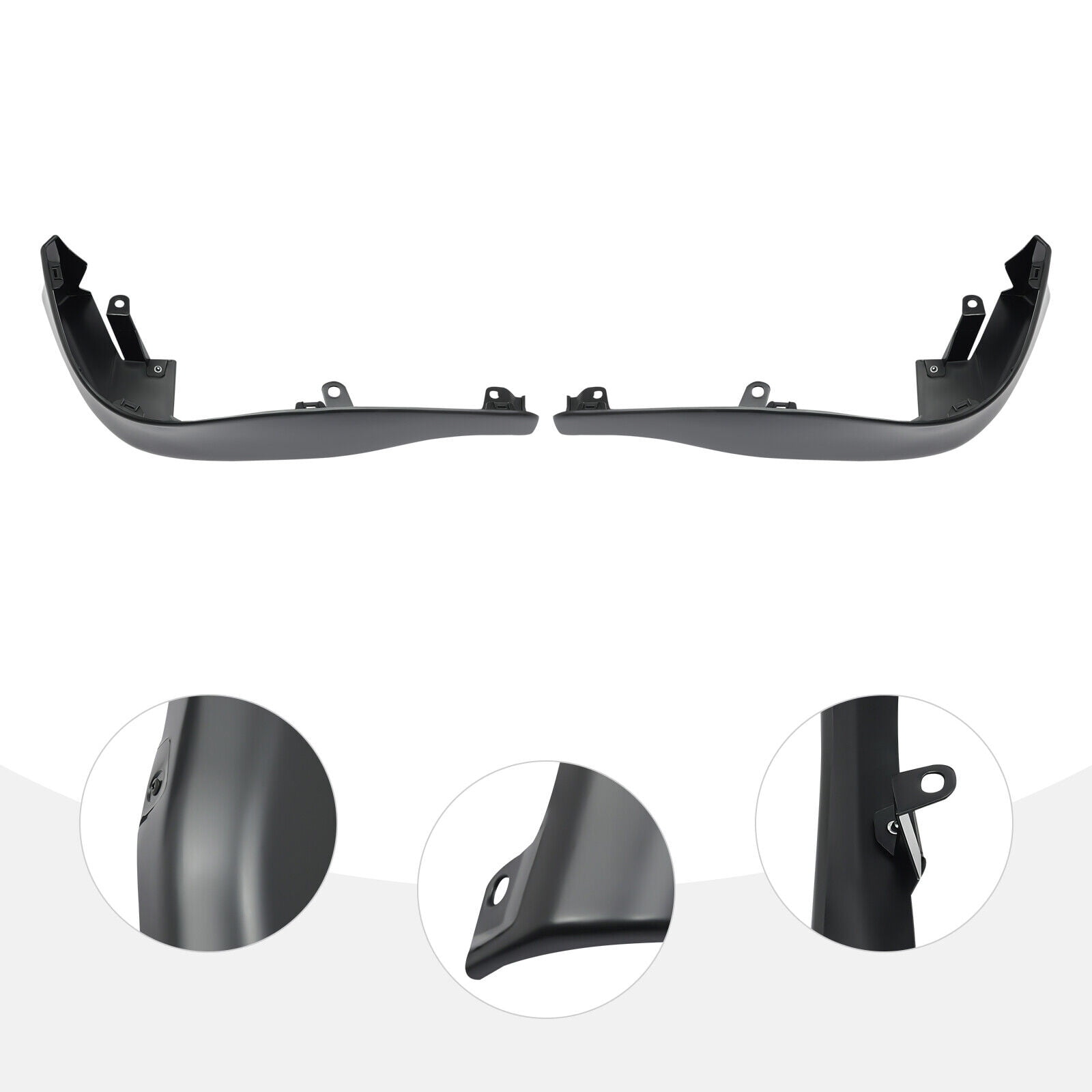 Miumaeov Rear Bumper Spoiler Left & Right Side Bumper Spoiler ...