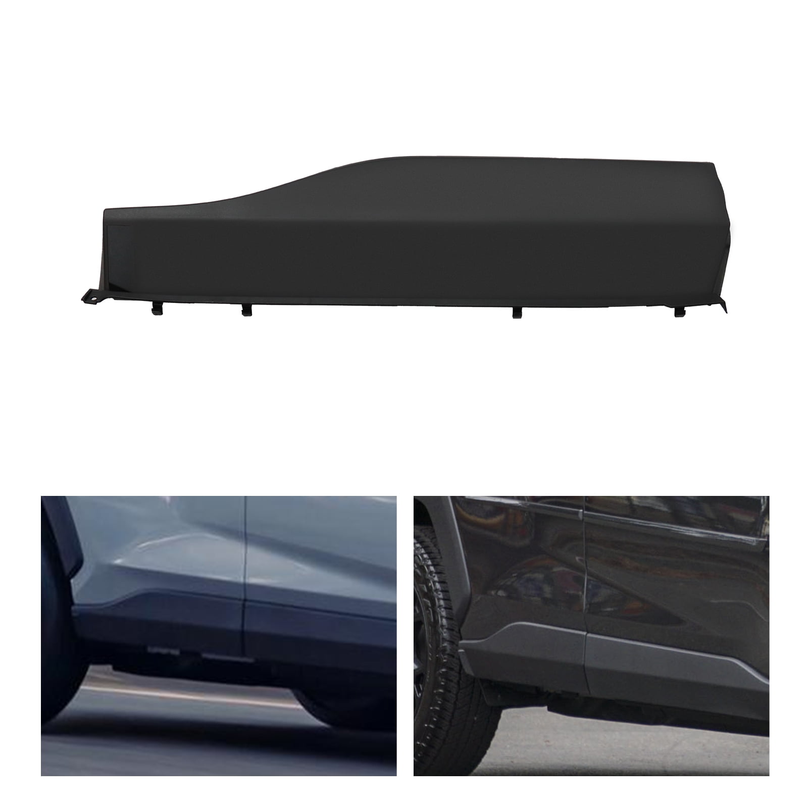 Miumaeov Rear Door Lower Molding Trim for 2019 2020 2021 2022Toyota ...