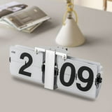 Miumaeov Retro Flip Desk Shelf Clock Flipping Out Classic Digital Clock ...